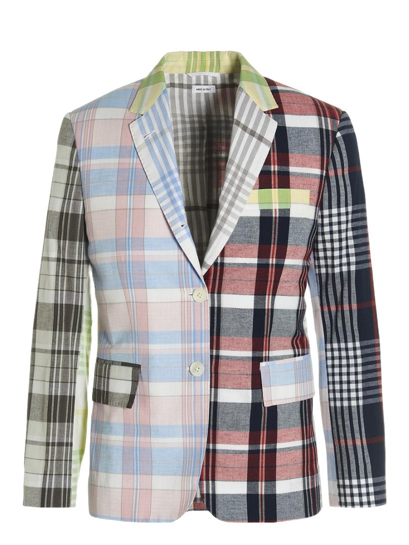 CYNTHIA ROWLEY Cynthia Rowley Millie Seersucker Madras Mini Dress